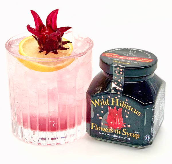 Wild Hibiscus Flowers in Syrup | Flowers in Champagne | Hibiscus Food ...