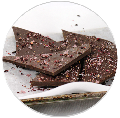 Wild Hibiscus Flower Pyramid Salt Flakes – Wild Hibiscus Flower Co